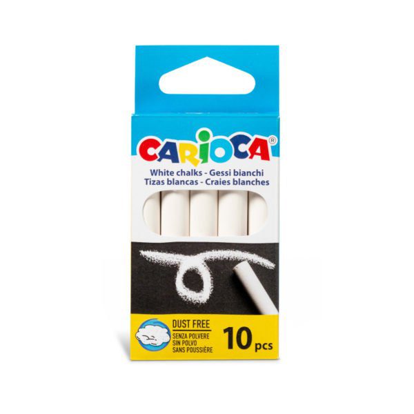 White Chalk Sticks – School Chalk for Blackboard & Classroom